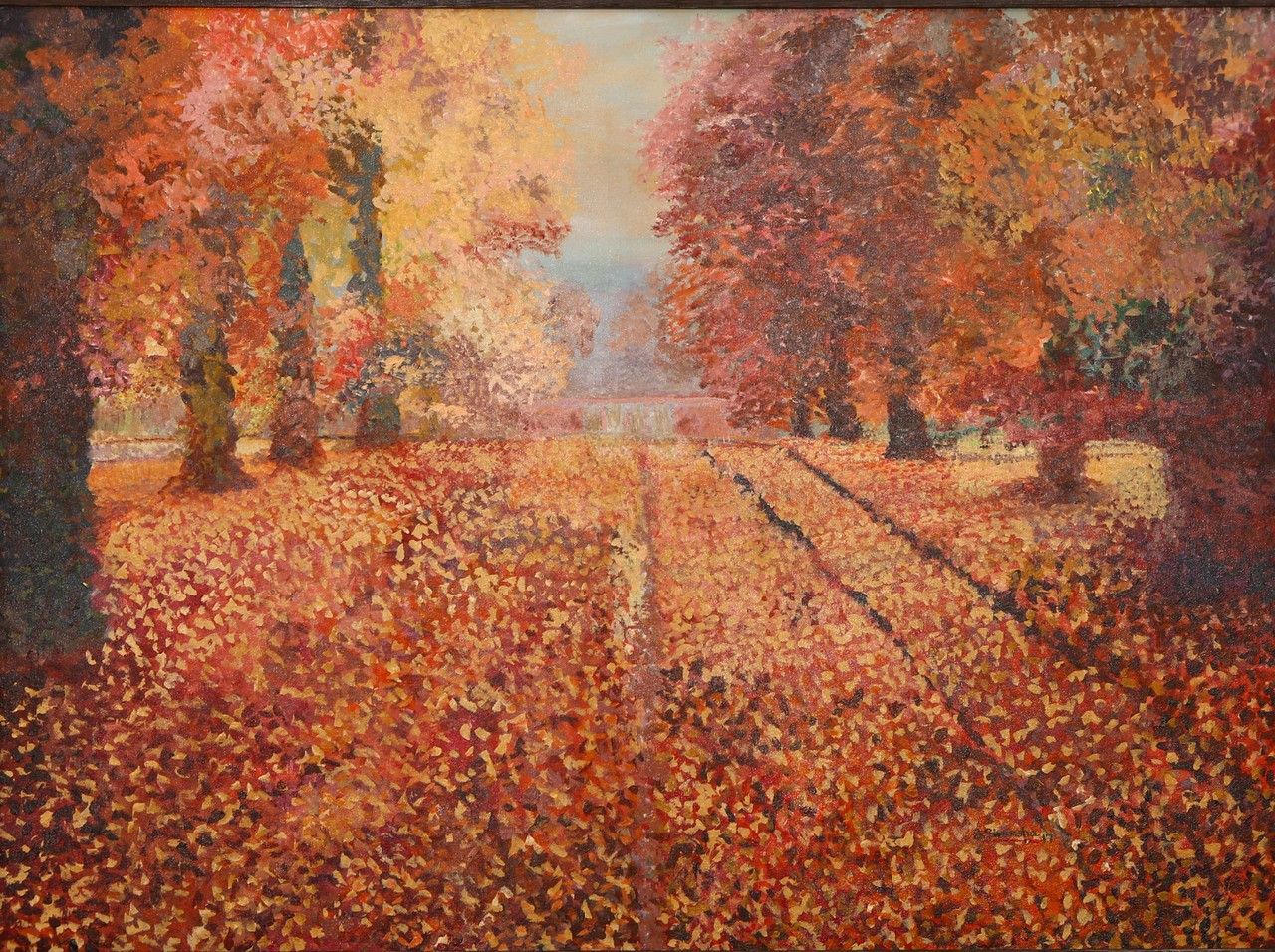 Buy Colorful Kashmir Chinar Handmade Painting by Srinivas B Sireesha ...