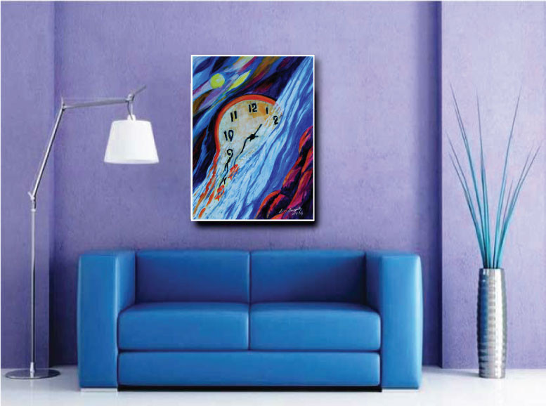 The Fall - 27in X 30in,ART_AYPY04_2730,Acrylic Colors,Artist Ajay ...