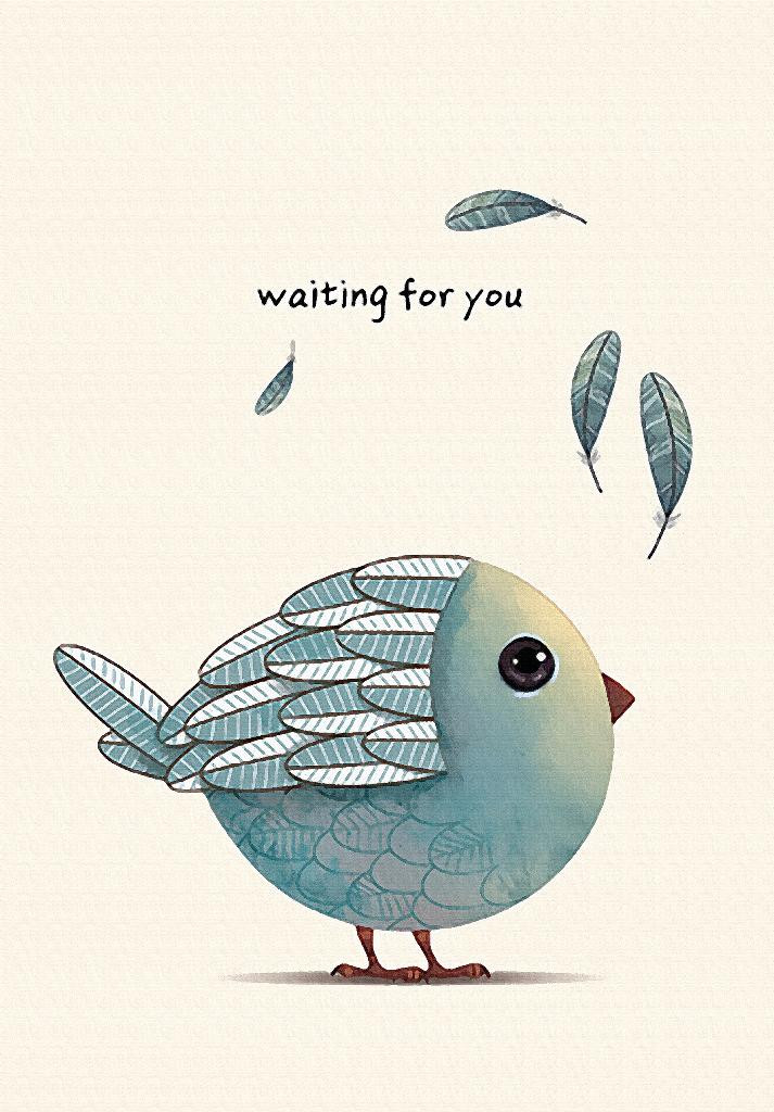 Shop Waiting For You (PRT_1300) - Canvas Art Print - 24in X 34in Canvas ...