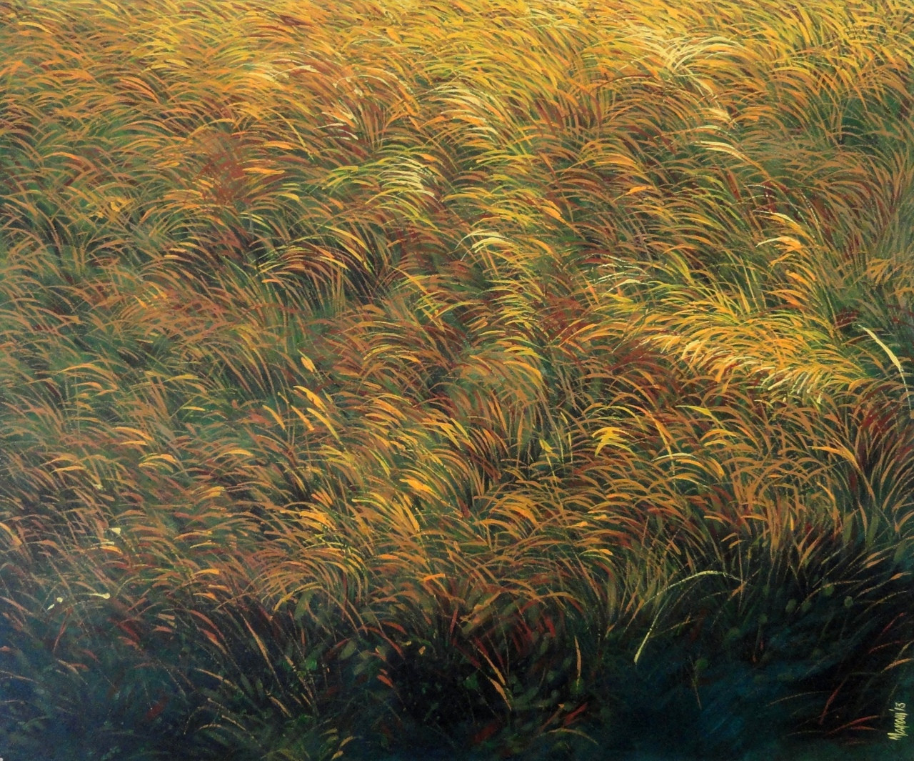 Buy Wind And Grass by Tapan Das@ Rs. 48290. Code:ART_TNDS04_3630 - Shop ...