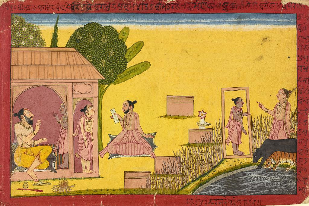 Shop Lakshmana At The Hermitage, Folio From A Ramayana (PRT_7427 ...