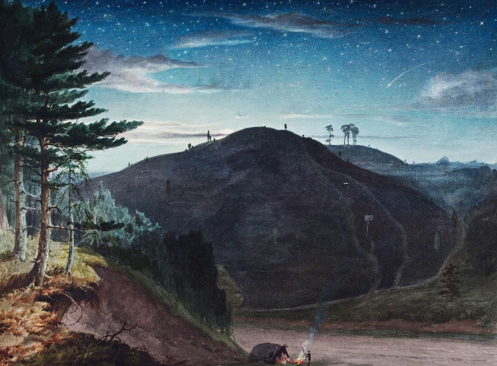 Shop Cofton From Rednal, Moonlight (1852) By Elijah Walton (PRT_10357 ...