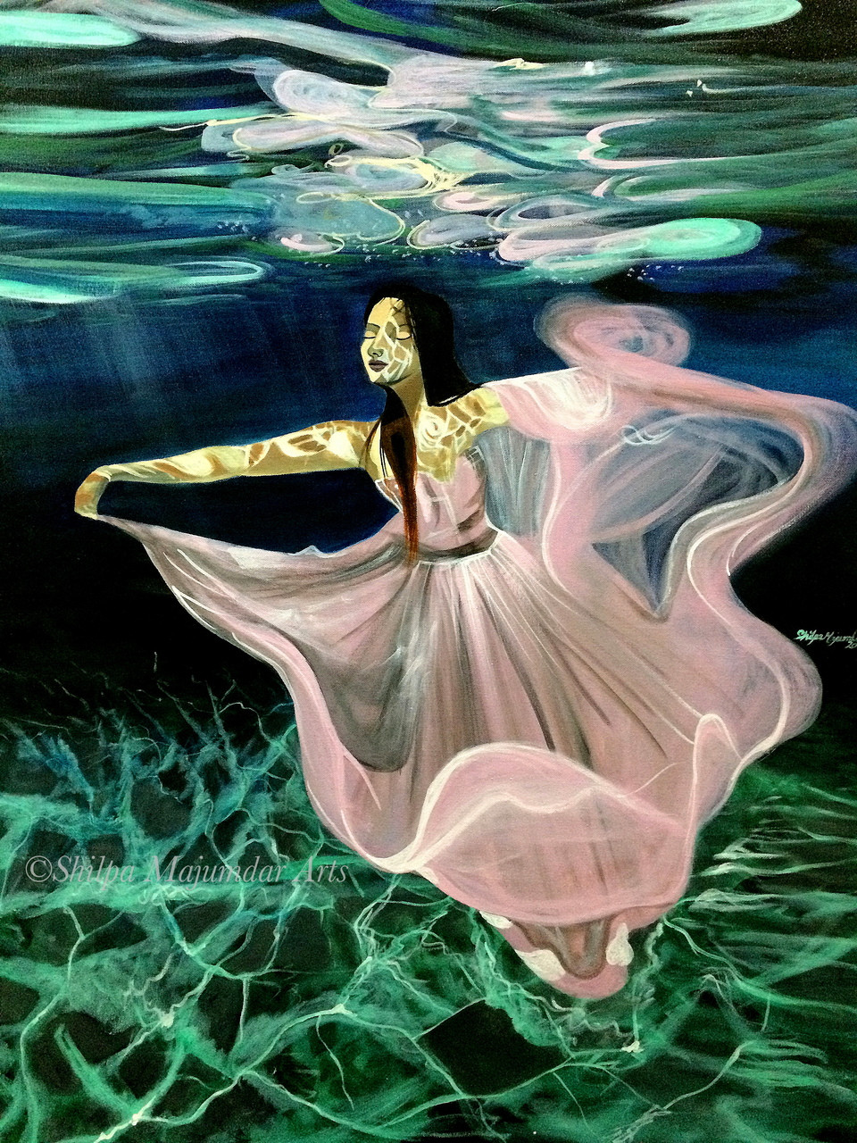 Buy A Lady in Deep by Shilpa Majumdar Chauhan@ Rs. 6490. Code:ART ...