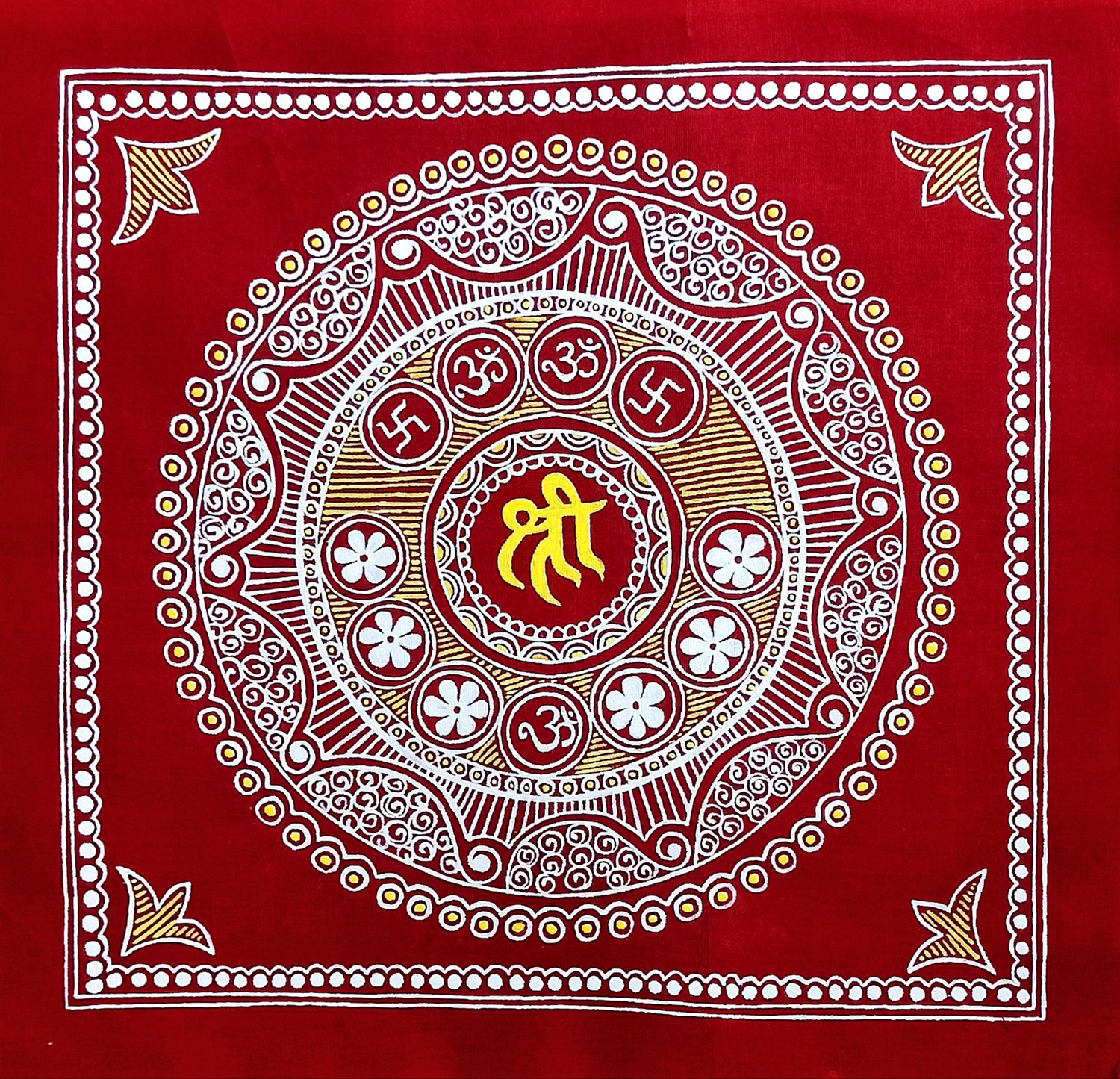 Buy Aipan With Shree - Folk, Traditional, Ethnic Painting Online | Fizdi