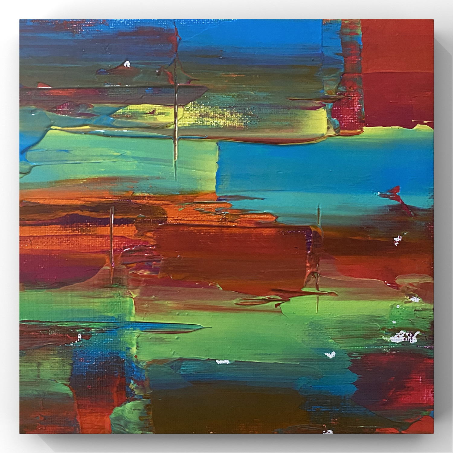 Buy Abstract Handmade Painting by ABHISHEK NAMDEO. Code:ART_3512_76376 ...