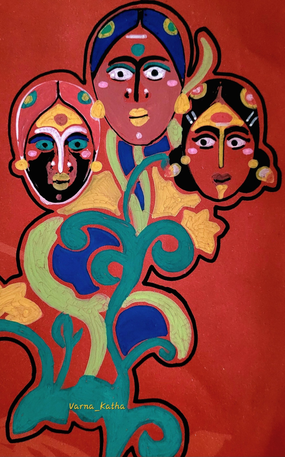 Buy Three phases of life! Canvas Art Print by SHEETAL VERMA. Code:PRT ...
