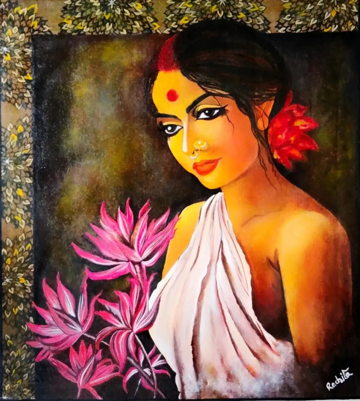 Buy Desire - Realism, Portrait Painting Online | Fizdi