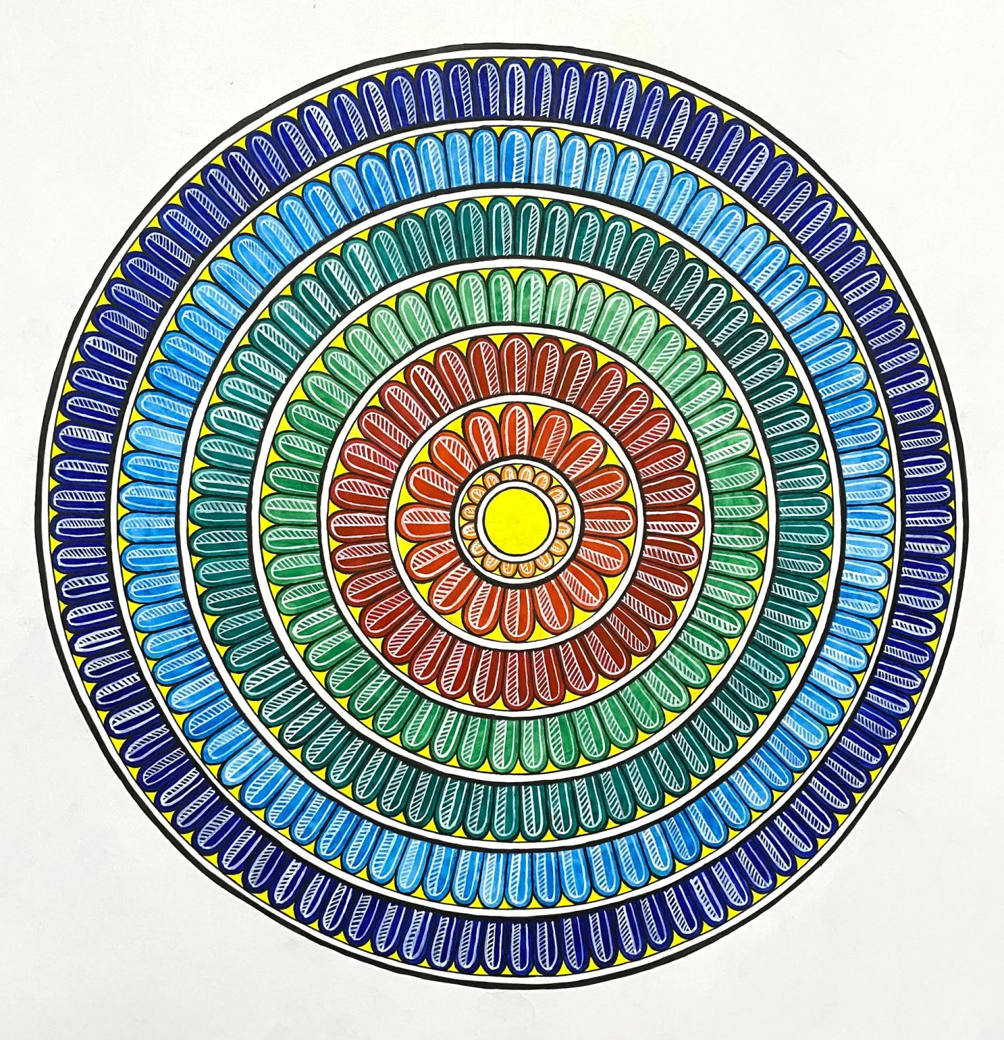 colourful mandala