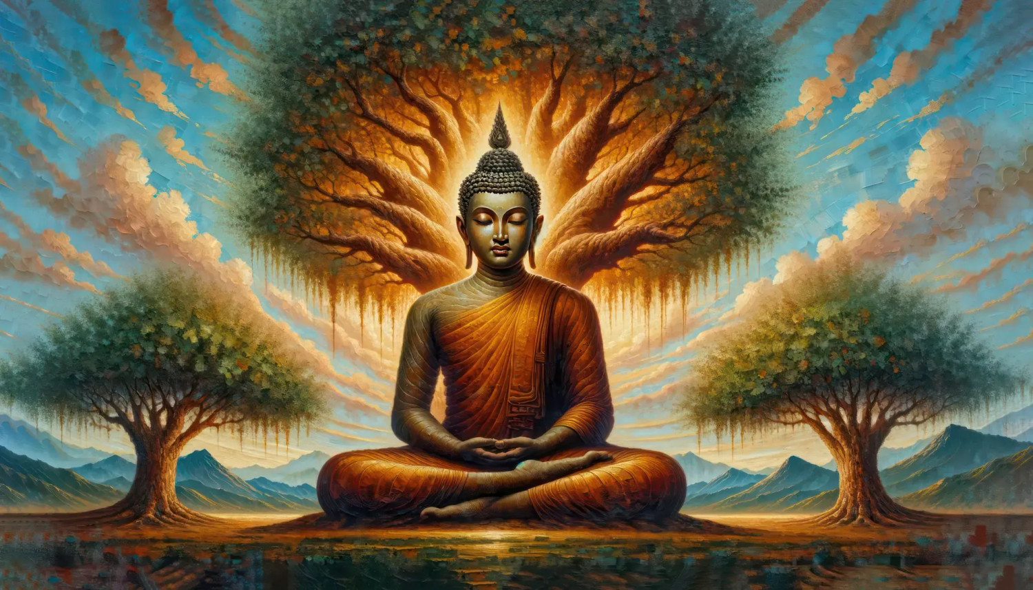 Buy Divine Enlightenment: Buddha Beneath The Bodhi Tree (PRT-15697 ...