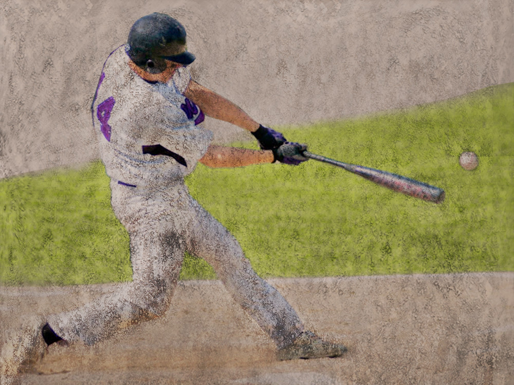 Buy A Baseball 6 - Realism, Sports, Action Painting Online | Fizdi