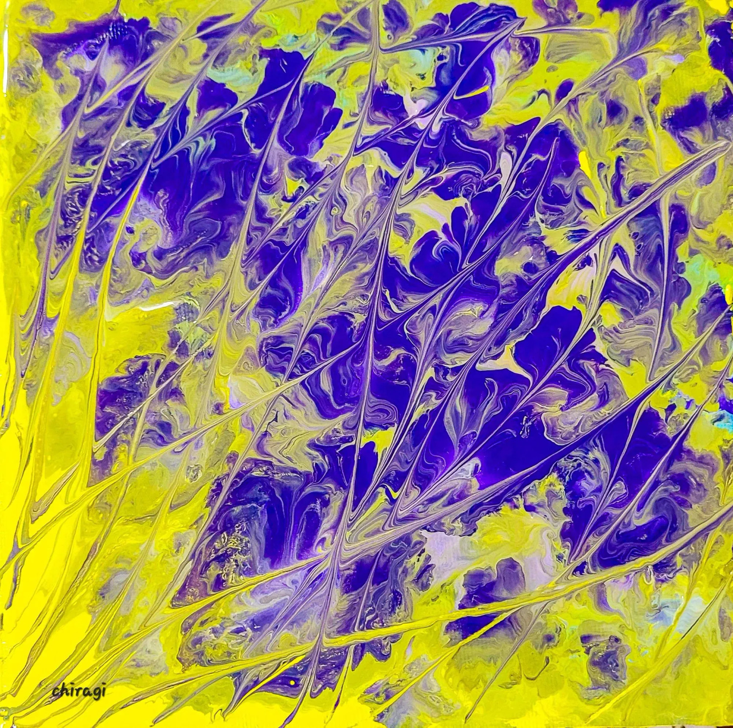 Buy Bouquet (PRT-15791-103359) - Canvas Art Print - 54in X 54in Canvas ...