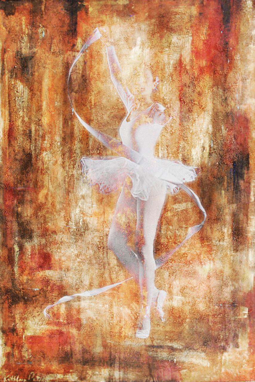 Abstract Paintings Of Ballet Dancers