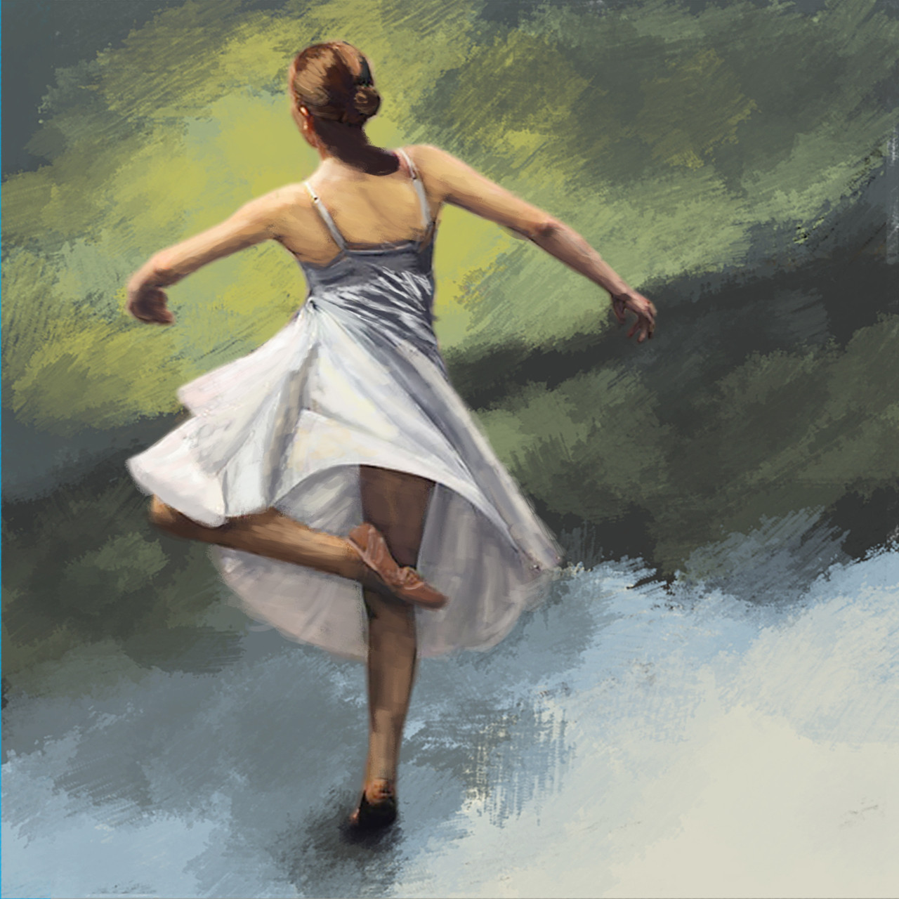 Buy Great Move 2 - Realism, Impressionism, Dance Painting Online | Fizdi