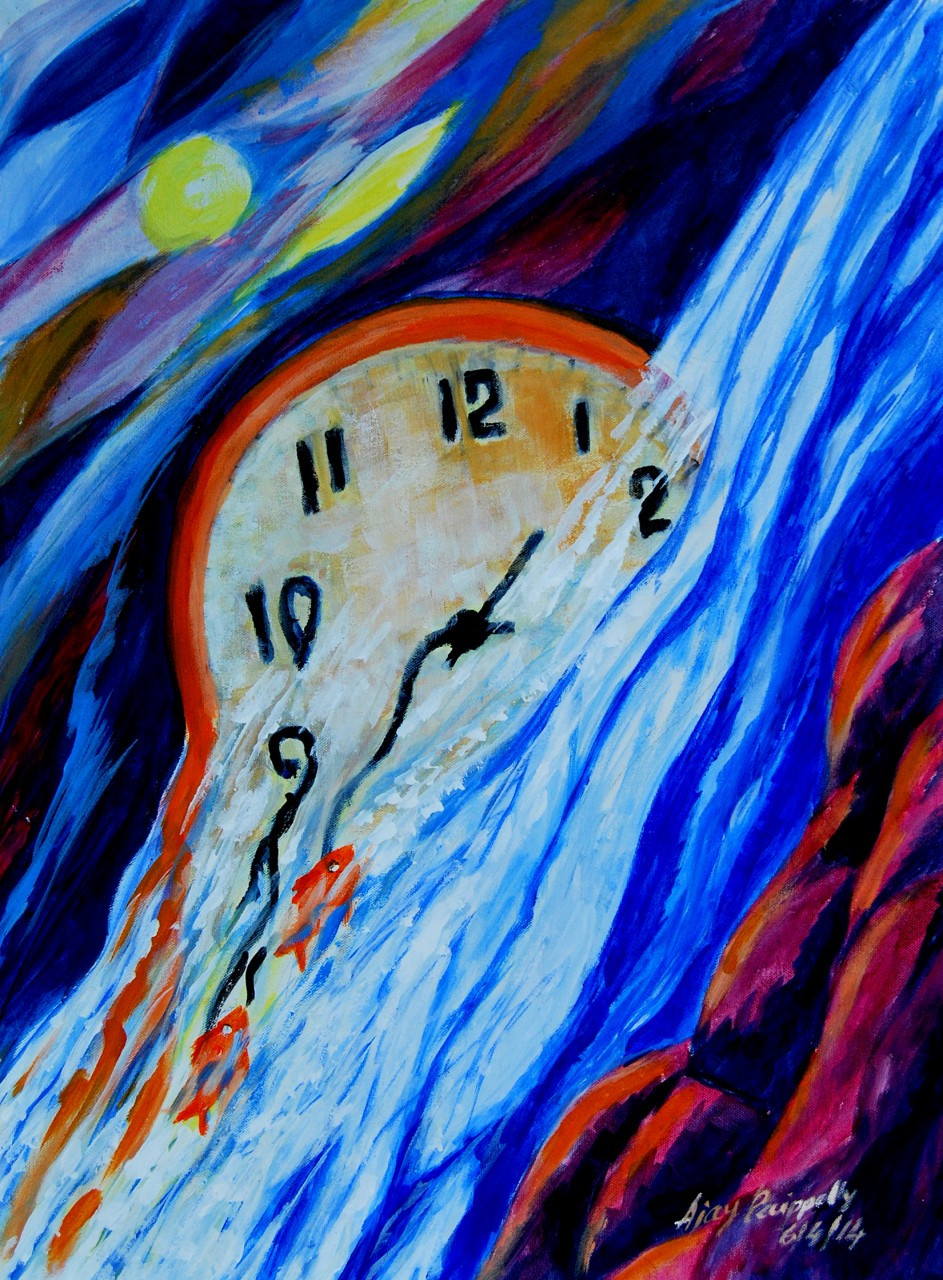 The Fall - 27in X 30in,ART_AYPY04_2730,Acrylic Colors,Artist Ajay ...