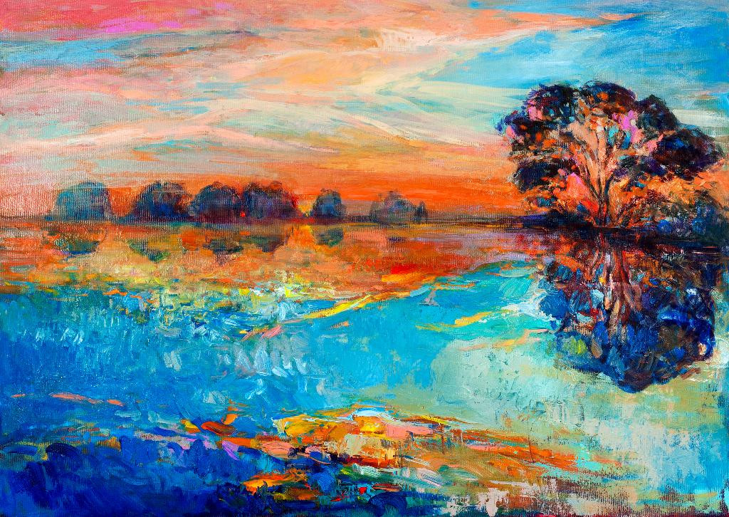 Colorful Art Landscape Landscape Art Prints | King & McGaw