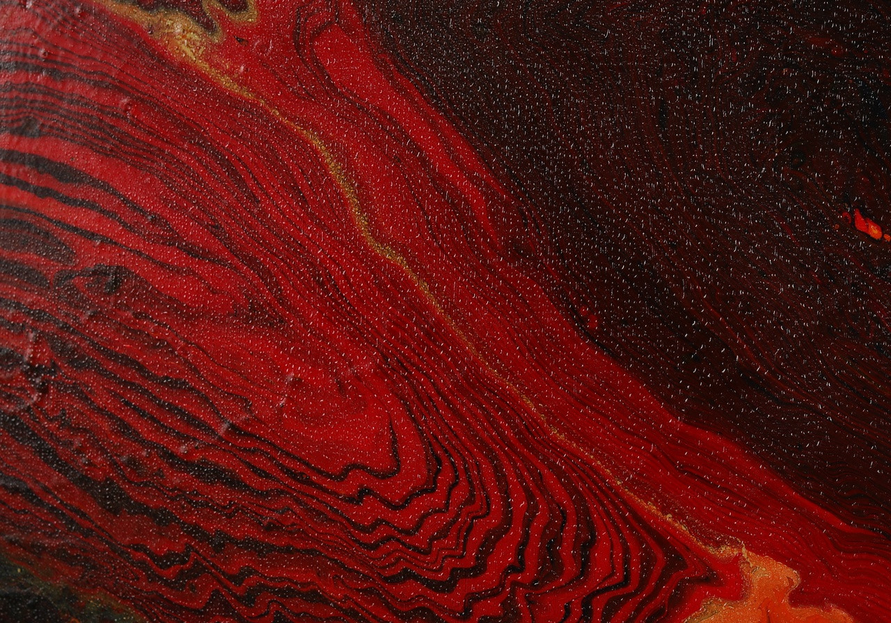 Buy LAVA FLOW Handmade Painting by VIOLA RODRIGUES. Code:ART_5473_32375 ...
