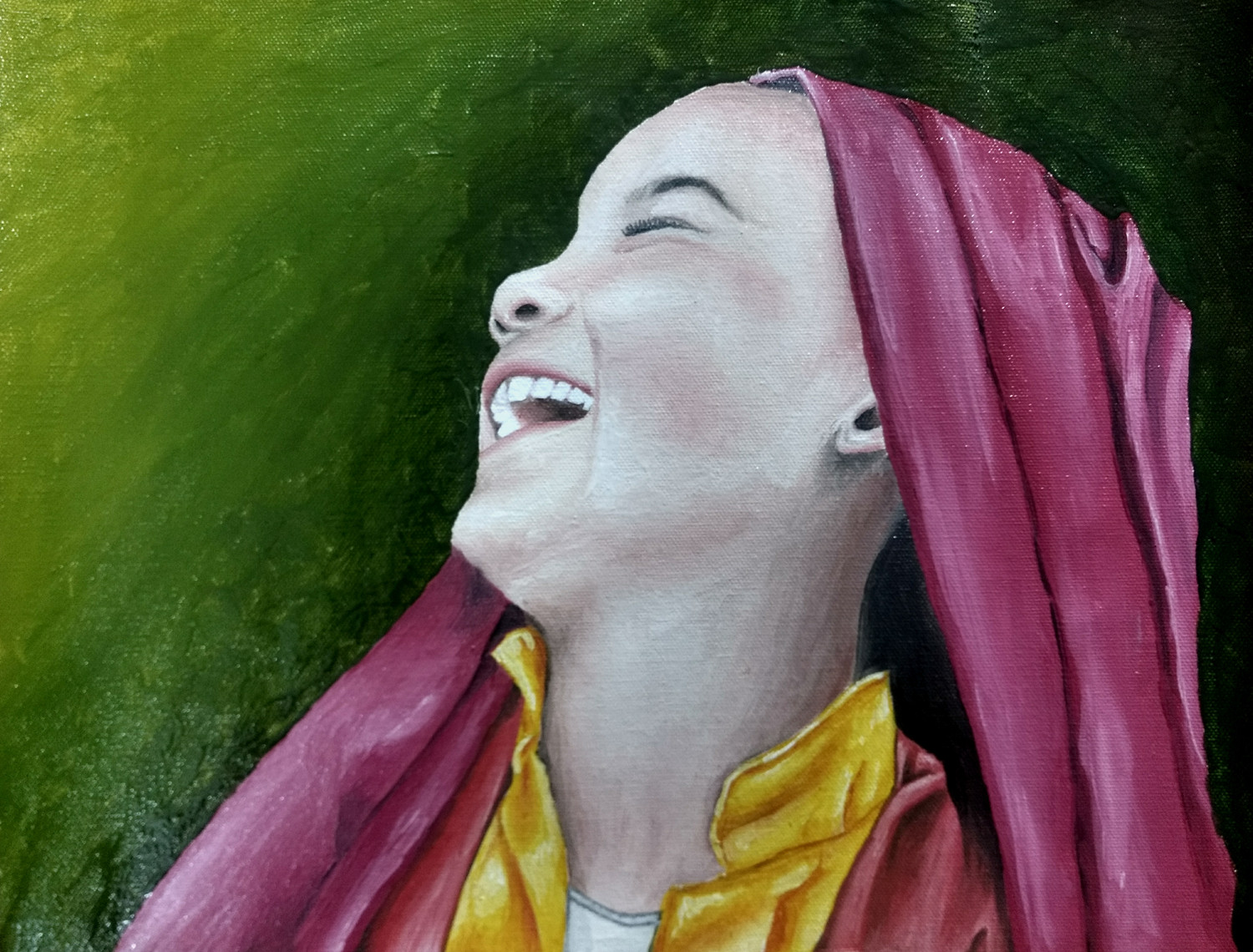 Buy Lama Boy - Portrait, Realism, Lively Painting Online | Fizdi