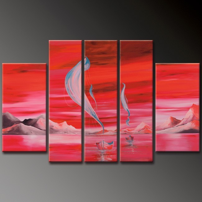 Buy Double Images - Surreal, Abstract, Contemporary Painting Online | Fizdi