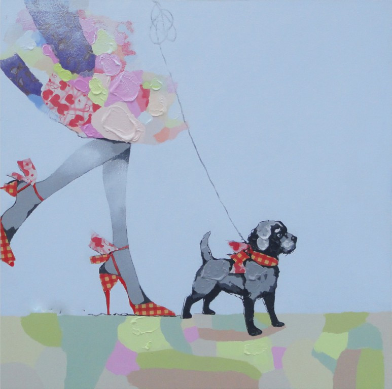 Buy Walk with Puppy by Community Artists Group@ Rs. 7290. Code:RTCSK_41 ...