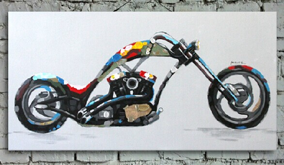 Bike Art Painting