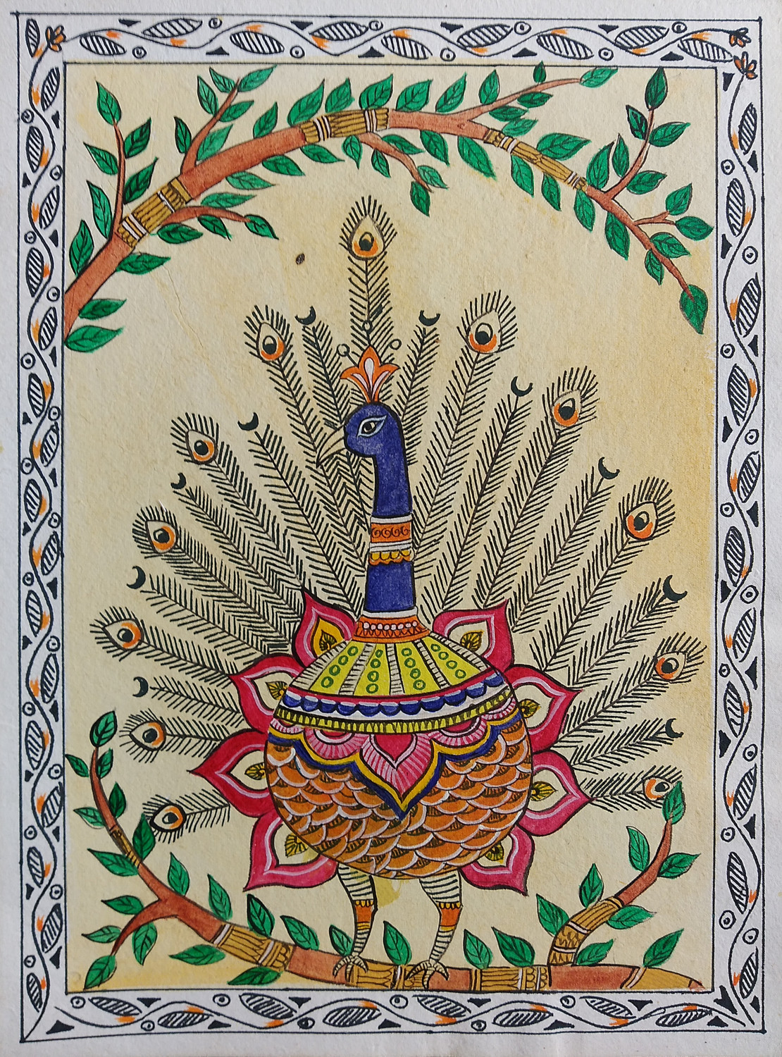 Simple Folk Art Paintings