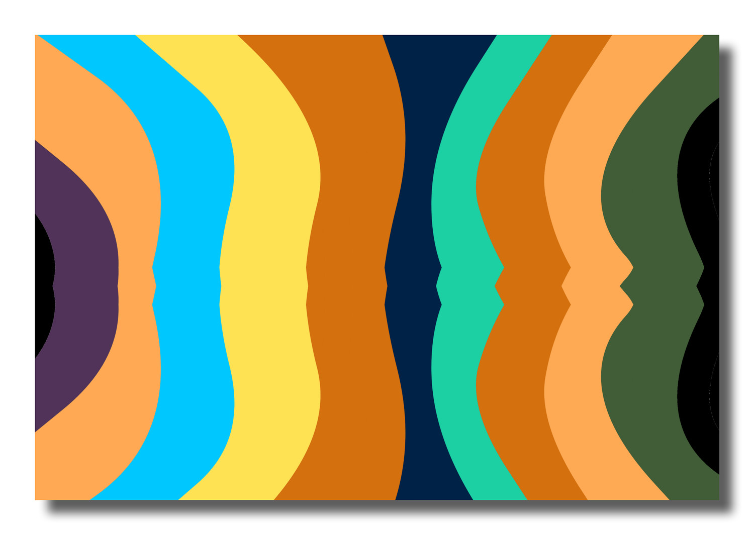 Buy The layering colors Handmade Painting by AKASH BHISIKAR. Code:ART ...