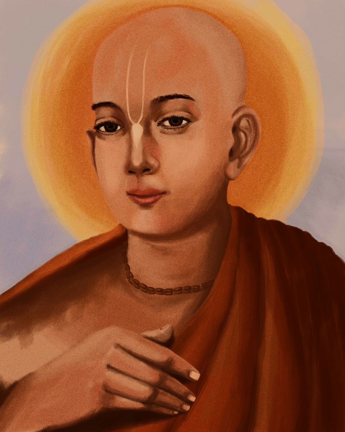 Buy Sri Krishna Chaitanya Mahaprabhu Canvas Art Print by SURAJ KUMAR ...