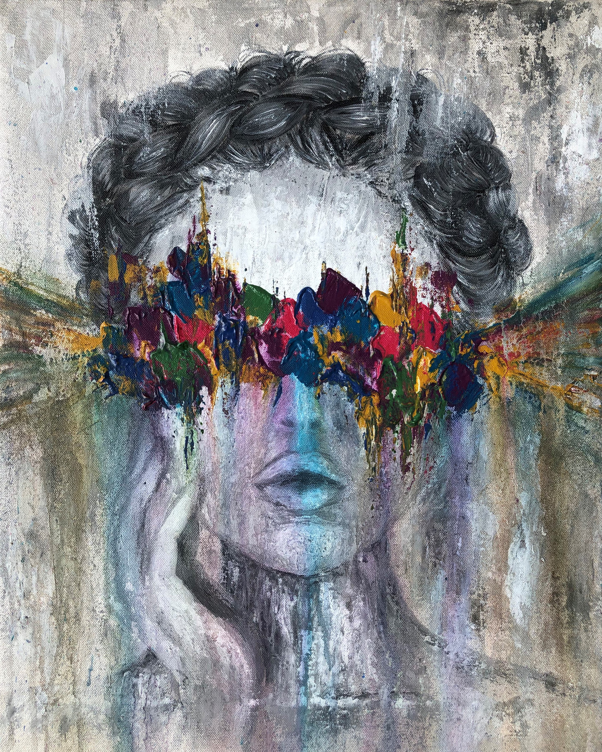 Buy A Dream - Abstract, Surreal, Expressive Painting Online | Fizdi