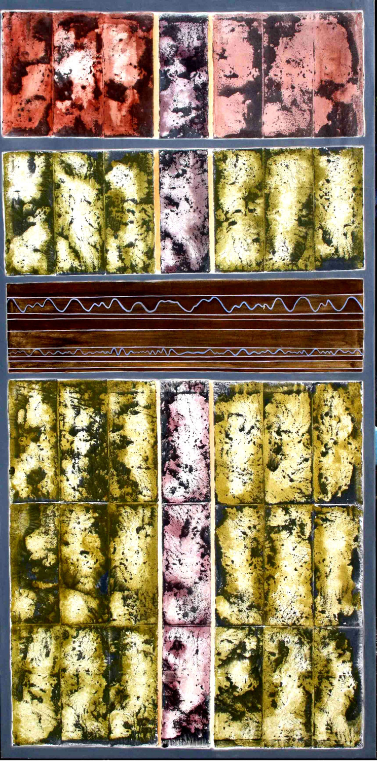 Buy Mind Reflection No. 110 Handmade Painting by CHINMOY PANDIT. Code ...