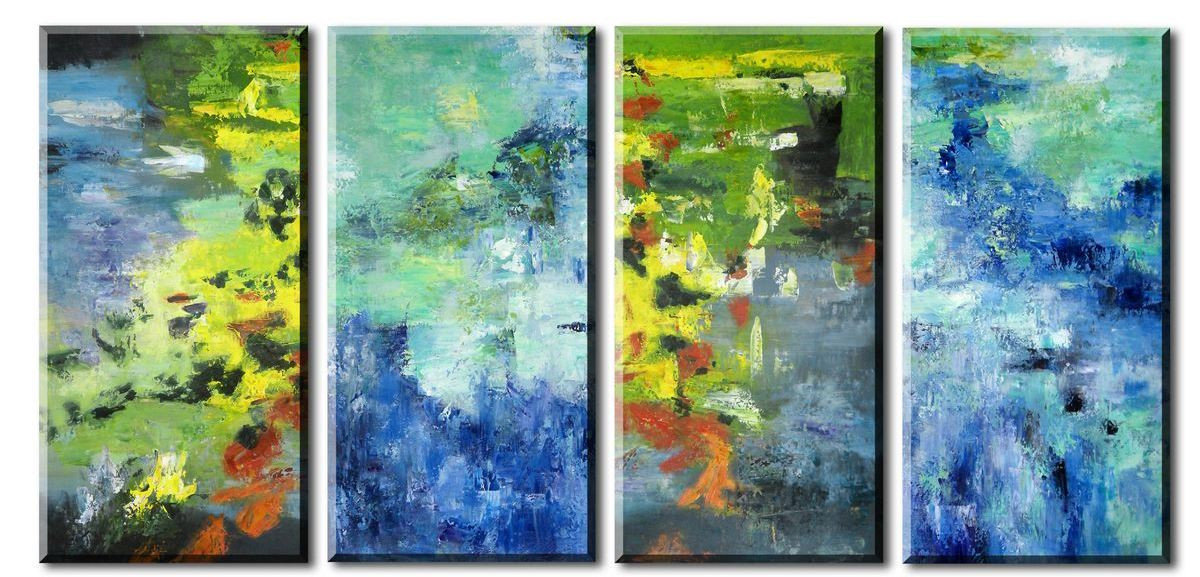 Buy We Are Four - Abstract, Modern, Contemporary Painting Online | Fizdi