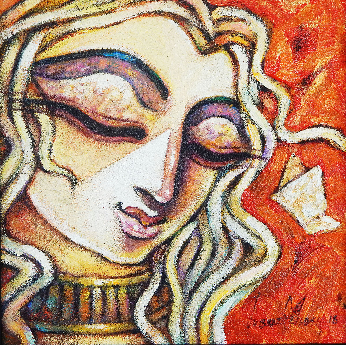 Buy Gracious - Abstract Expressionism Painting Online | Fizdi