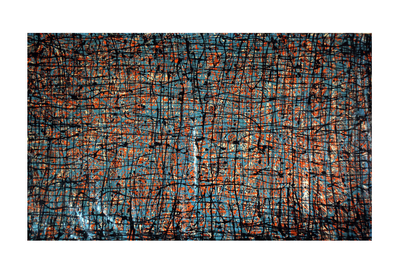 Buy Trapped - Abstract, Expressive, Modern Painting Online | Fizdi