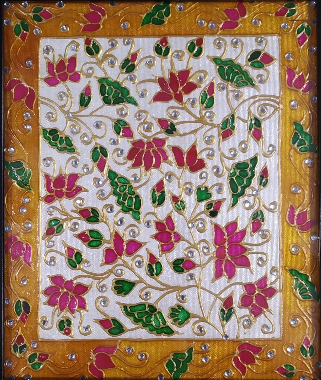 Buy Meenakari Art - Traditional, Ornate, Decorative Painting Online | Fizdi
