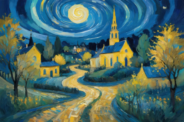 Shop Victorian Art, European, Style,Village,Victorian Paintings Online