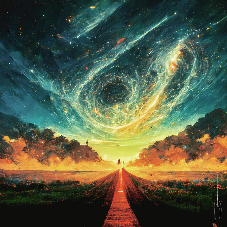 Buy Journey into the eternal Canvas Art Print by JOYDEEP MITRA. Code ...