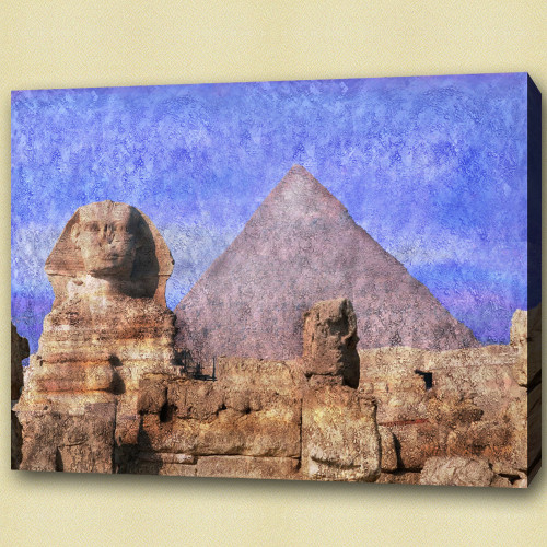 Buy The Pyramid Series 01 - Realism, Textural Art Painting Online | Fizdi