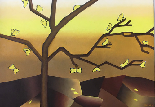 Buy Transition - Abstract, Surreal, Minimalist Painting Online | Fizdi