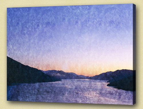 Buy Wide Open Spaces 1 - Textured Landscape Art Painting Online | Fizdi