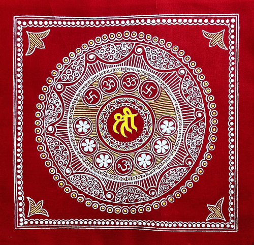 Buy Aipan With Shree - Folk, Traditional, Ethnic Painting Online | Fizdi