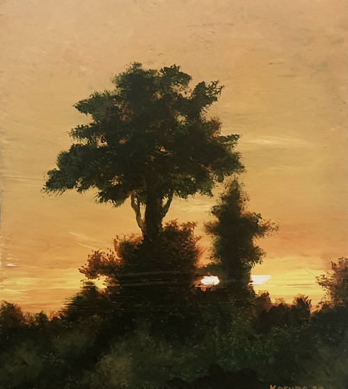 Buy Setting Handmade Painting by KARUNAKER SITAMRAJU. Code:ART_9117 ...