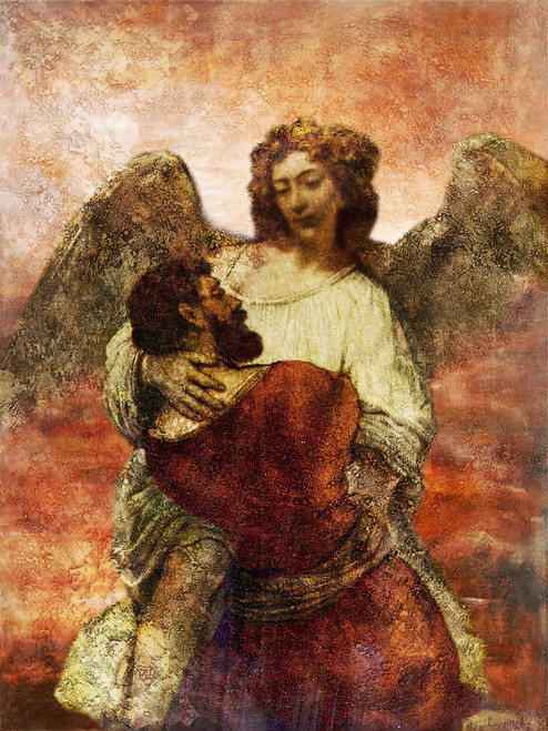 Buy The Angel 05 - Renaissance-inspired, Ethereal, Spiritual Painting ...