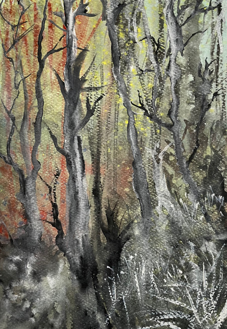 Buy Distortion - Abstract Expressionism Painting Online | Fizdi