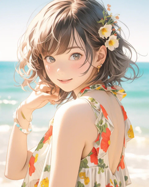 Buy Beauty Overloaded - Anime-influenced Realism Painting Online | Fizdi