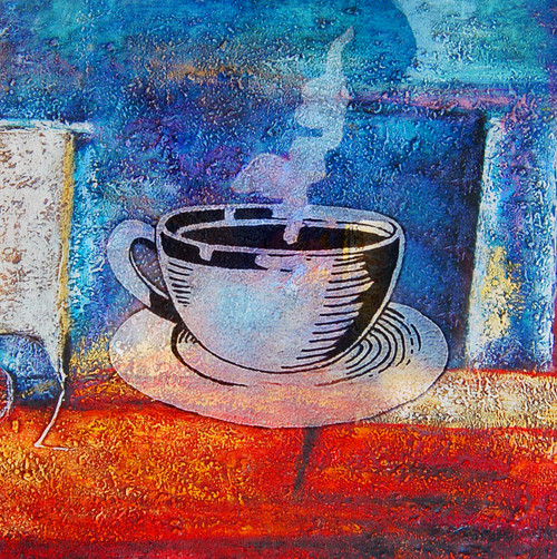 Buy Fresh New Start 7 - Textured, Abstract, Vibrant Painting Online | Fizdi
