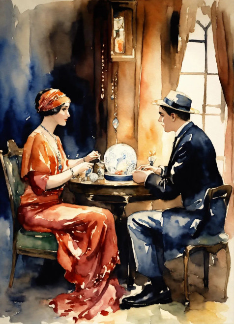 Buy Date - Vintage, Realism Painting Online | Fizdi