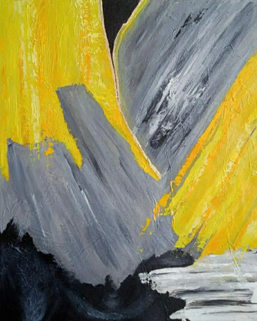 Buy Abstract Connections (ART-8034-105132) - Handpainted Art Painting ...