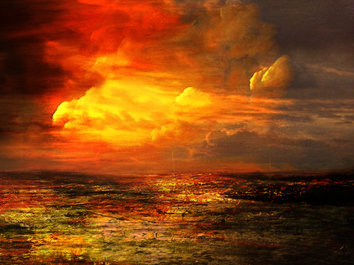 Buy The Long Walk 4 - Abstract, Landscape, Dramatic Painting Online | Fizdi