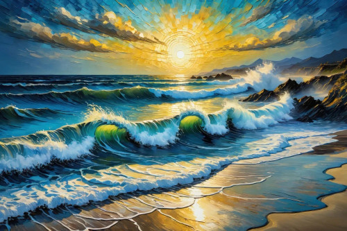 Buy Rejuvenating Landscapes Of Light And Color 01 - Impressionistic ...