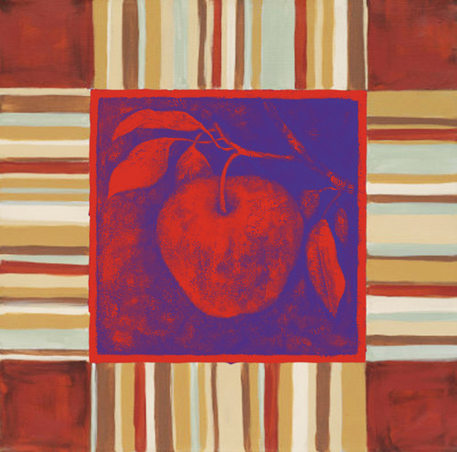 Buy An Apple In Box - Abstract Still Life Painting Online | Fizdi