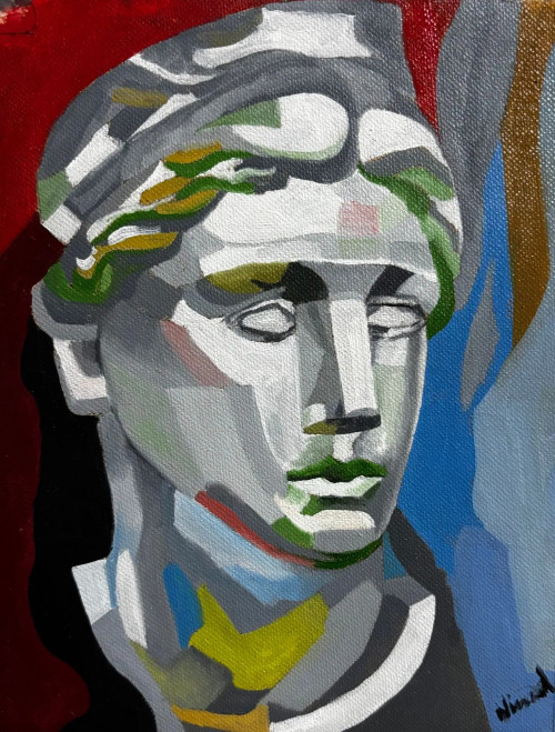 Buy Hermes - Modern Classic Fusion Painting Online | Fizdi